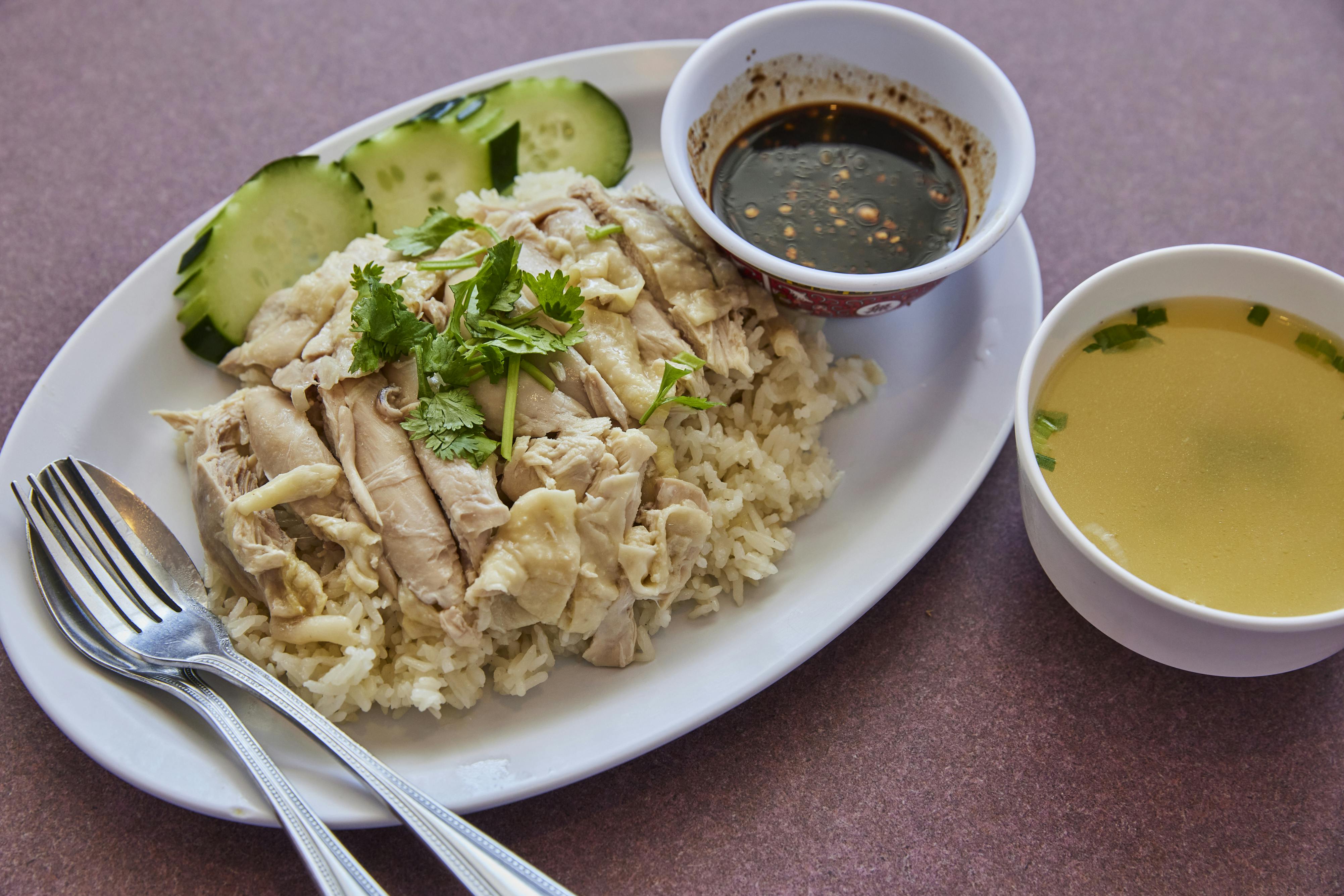 The Best Hainan Chicken Rice In LA - Los Angeles - The Infatuation