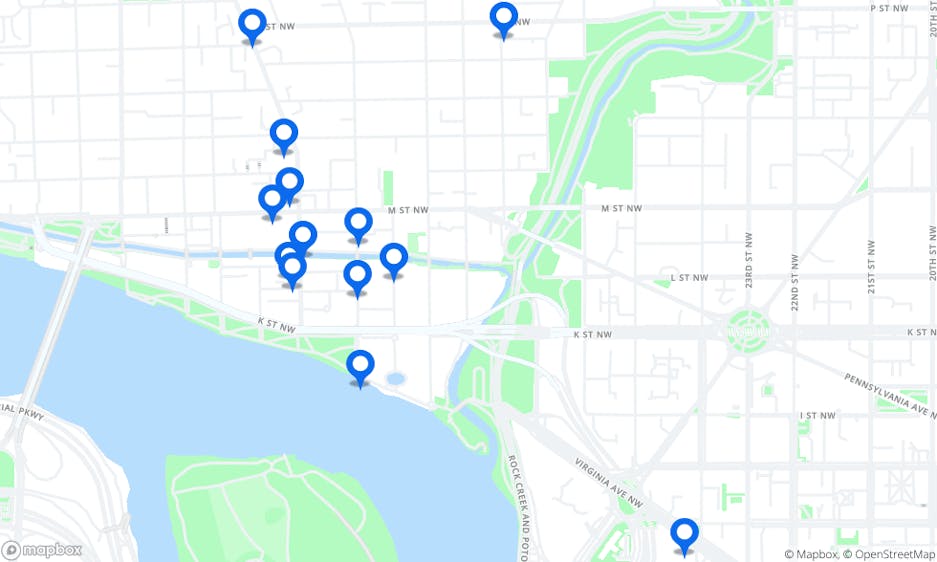 The Best Georgetown Restaurants And Bars - Georgetown - Washington DC ...