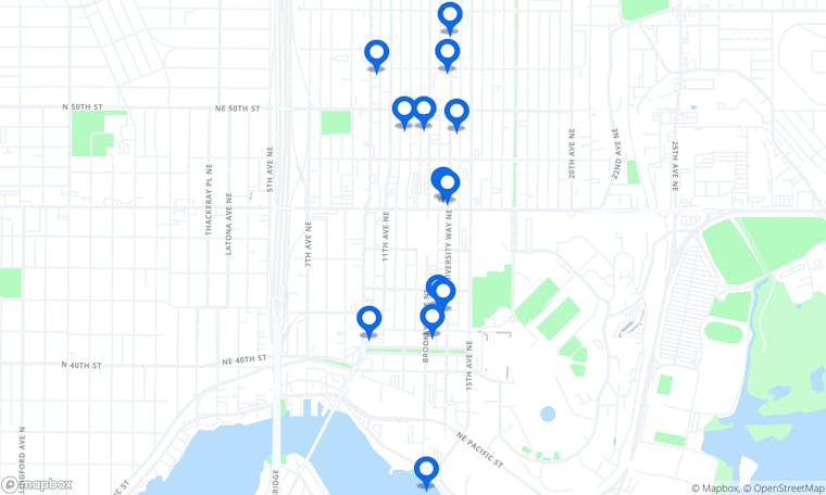 Where To Have A Casual Meal Near UW - University District - Seattle ...