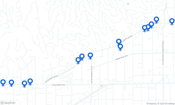 Where To Eat & Drink On The Sunset Strip - West Hollywood - Los Angeles ...